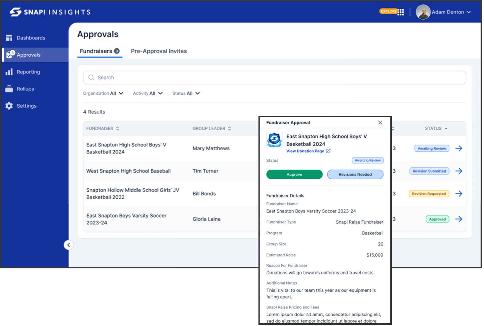 New Feature Simplifies Fundraiser Approvals, Saves Time for School ...