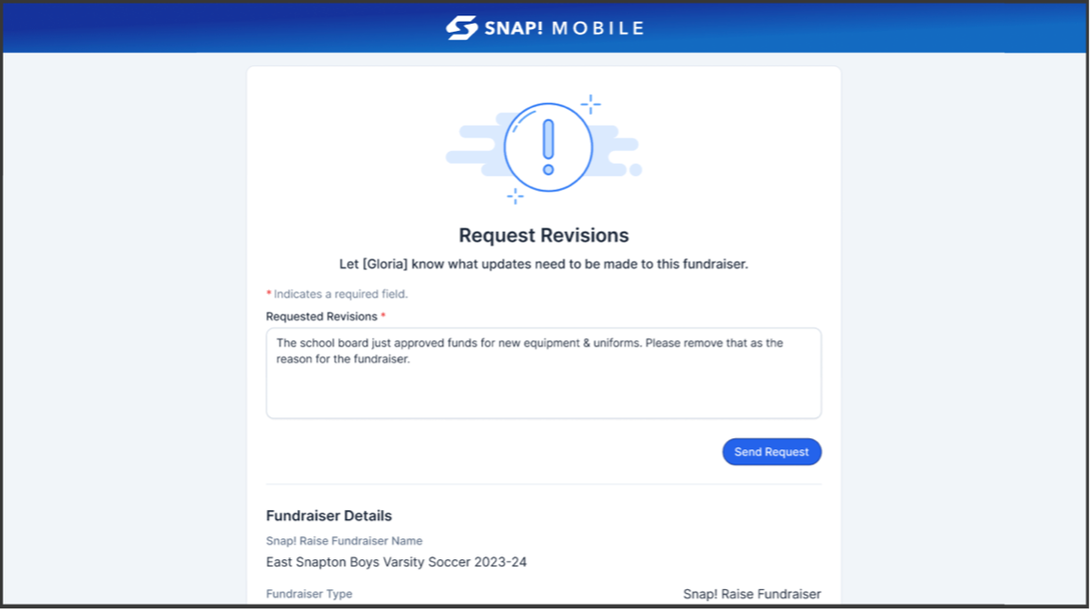New Feature Simplifies Fundraiser Approvals, Saves Time for School Administrators | Snap! Mobile