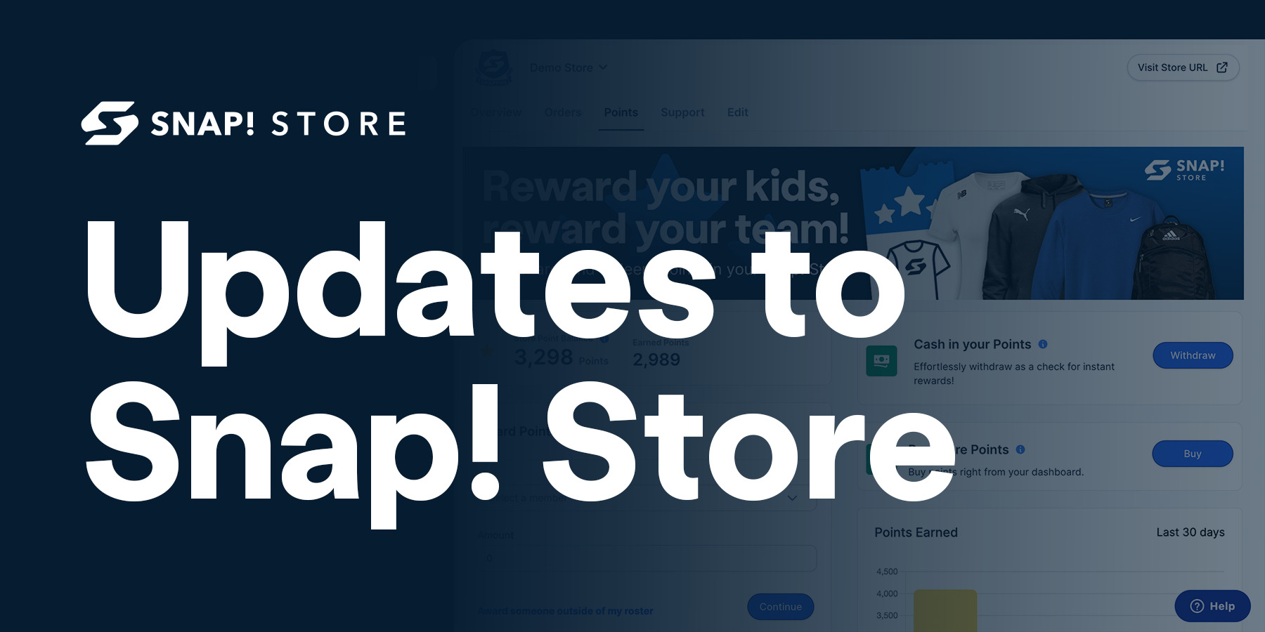 Earn points and raise funds year-round with your Snap! Store | Snap! Mobile